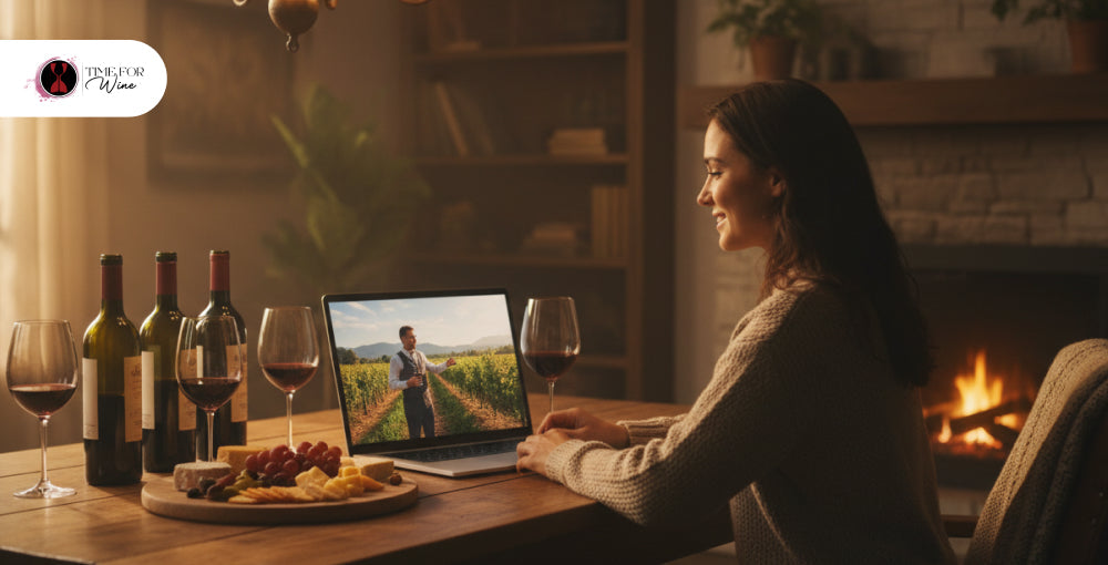 Wine Tourism at Home: Creating Your Own Virtual Vineyard Tasting – Time ...
